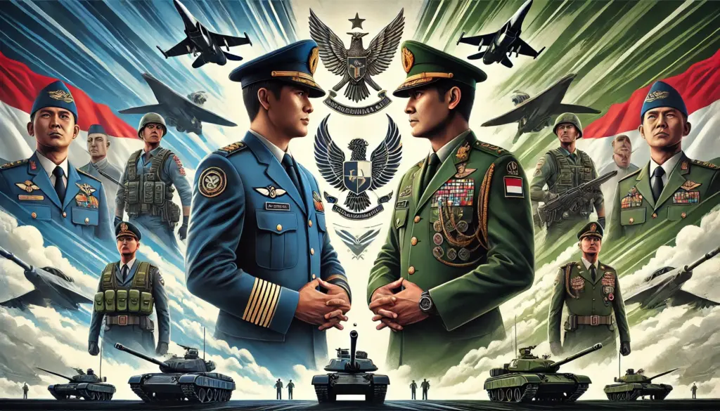 Pangkat tertinggi di TNI AU vs TNI AD, Simak Perbedaanya! - BIMBEL TNI
