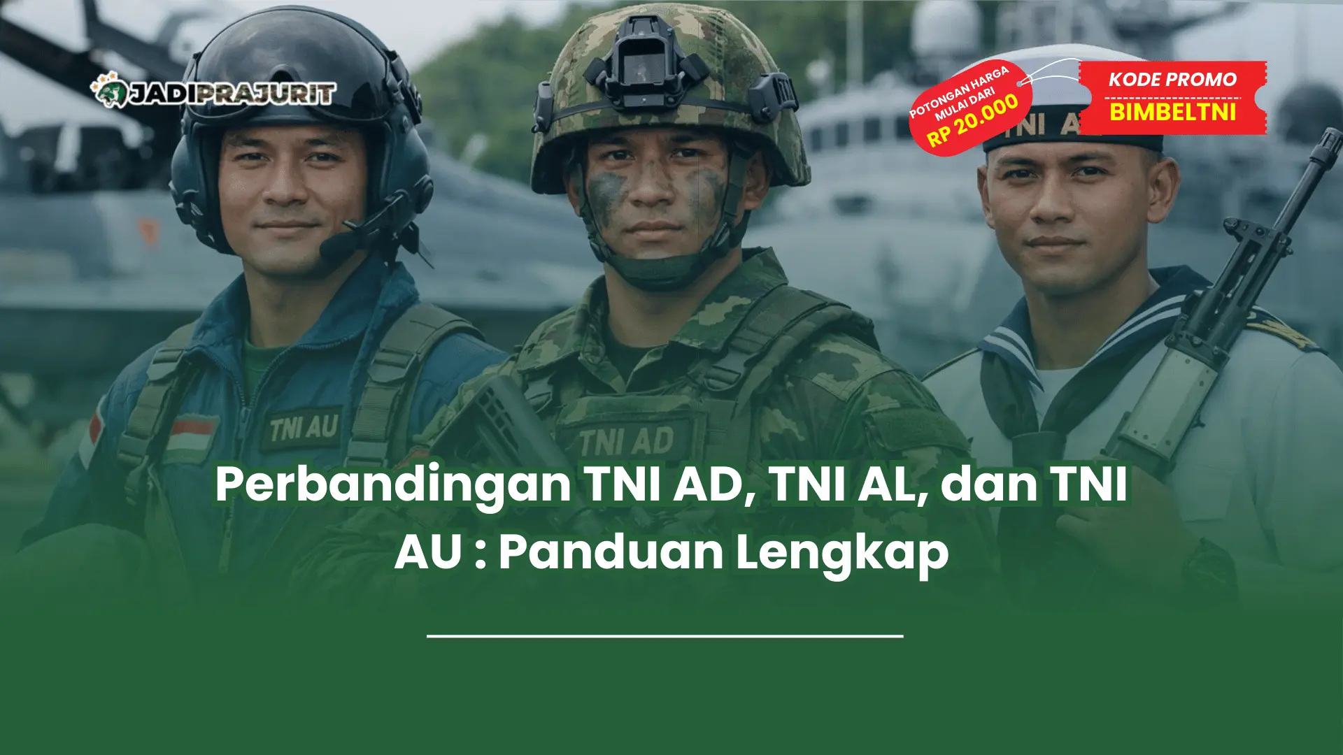 Perbandingan TNI AD, TNI AL, dan TNI AU : Panduan Lengkap - BIMBEL TNI