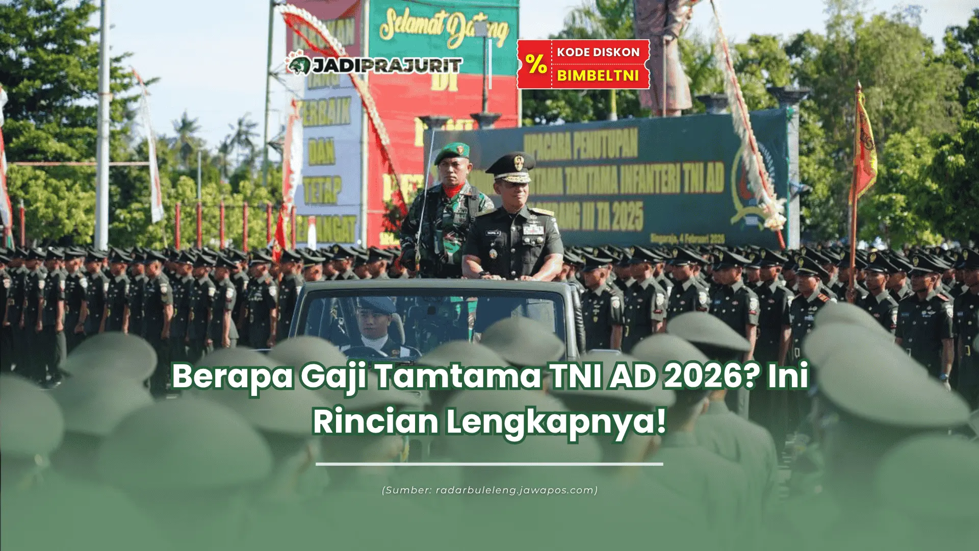 Berapa Gaji Tamtama TNI AD 2026? Ini Rincian Lengkapnya! - Bimbel TNI ...